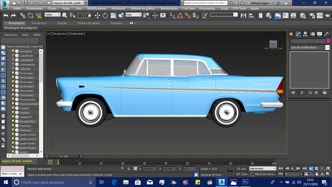 Simca Chambord Tufão 1964 - Exterior concluído ~ CLASSICS 4EVER