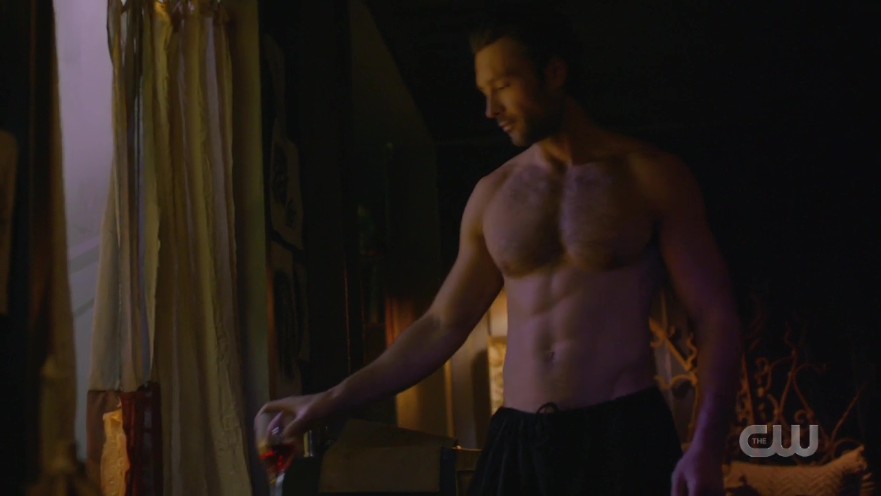 Alexis_Superfan's Shirtless Male Celebs: Carlo Marks shirtless in The 100, Season 6, Ep 4