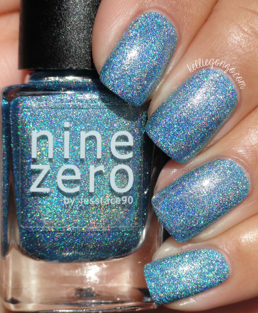 KellieGonzo: Nine Zero Lacquer December 2016 Polish of the Month Swatch ...