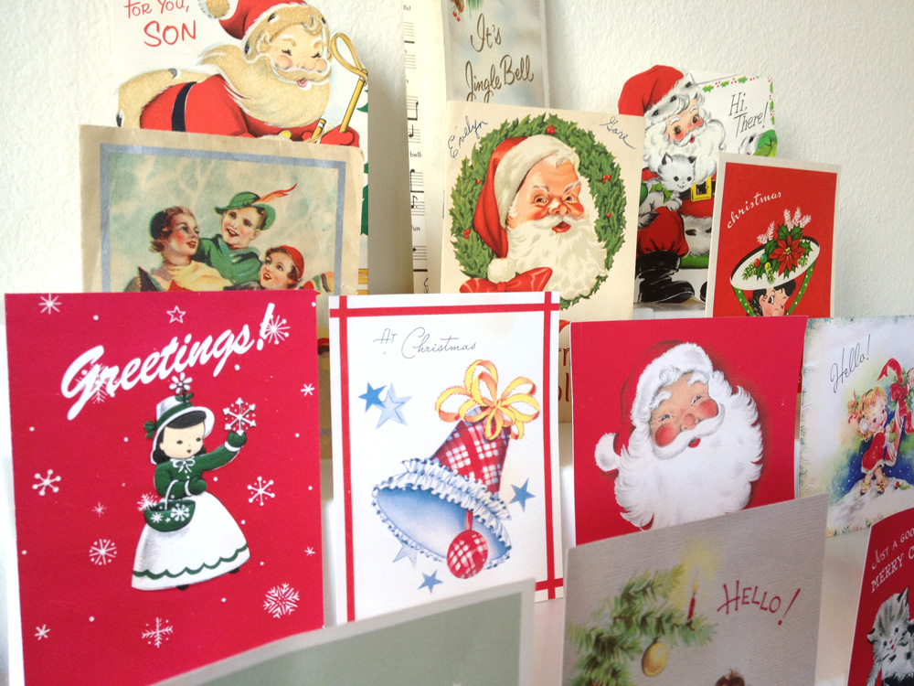 The Copycat Collector: COLLECTION #124: Vintage Christmas Cards