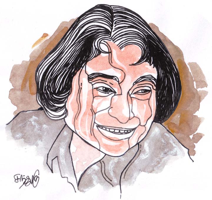 CLIP ARTS AND IMAGES OF INDIA: APJ Abdul Kalam