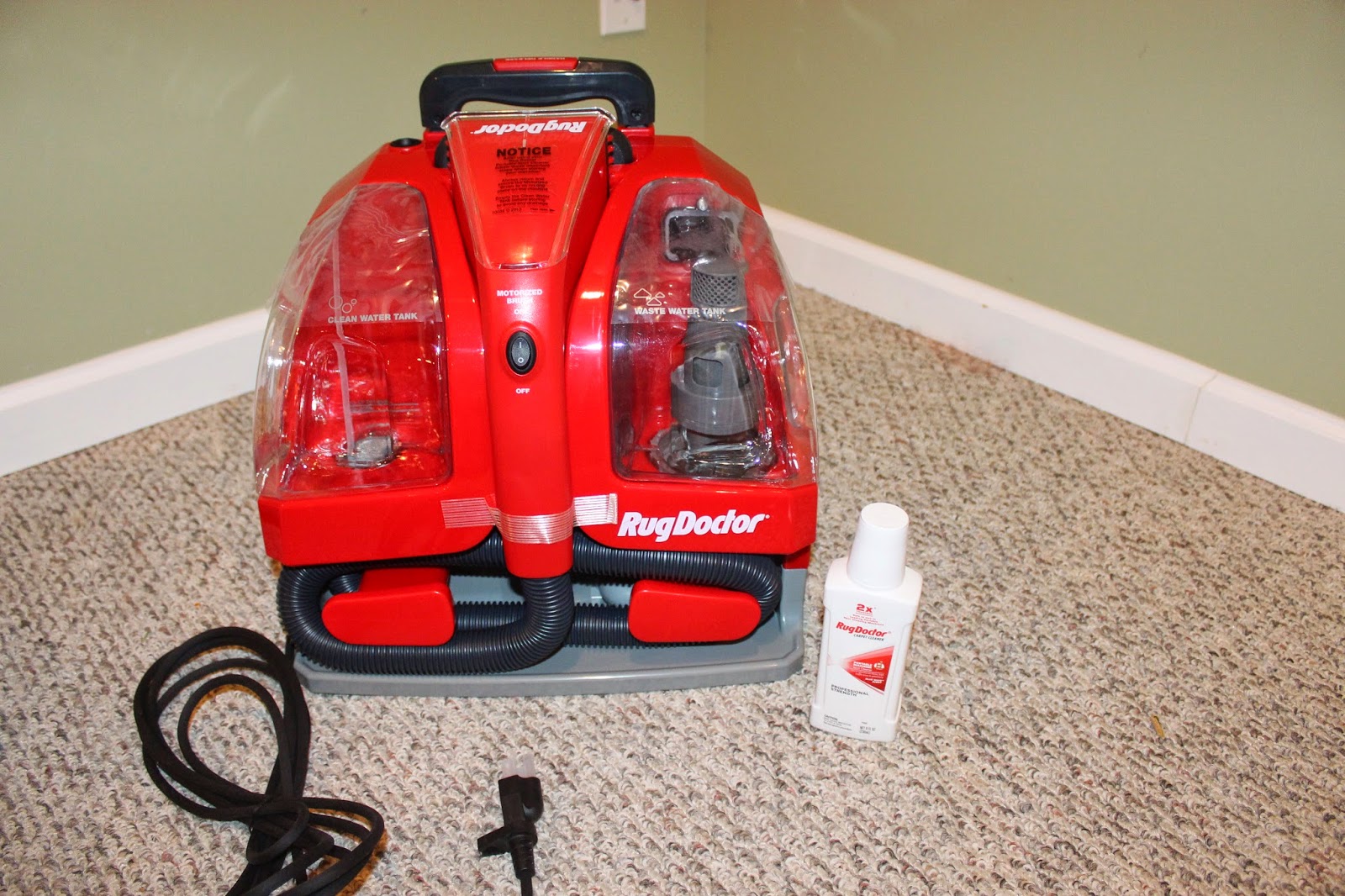 Rug Doctor Portable Spot Cleaner #Review