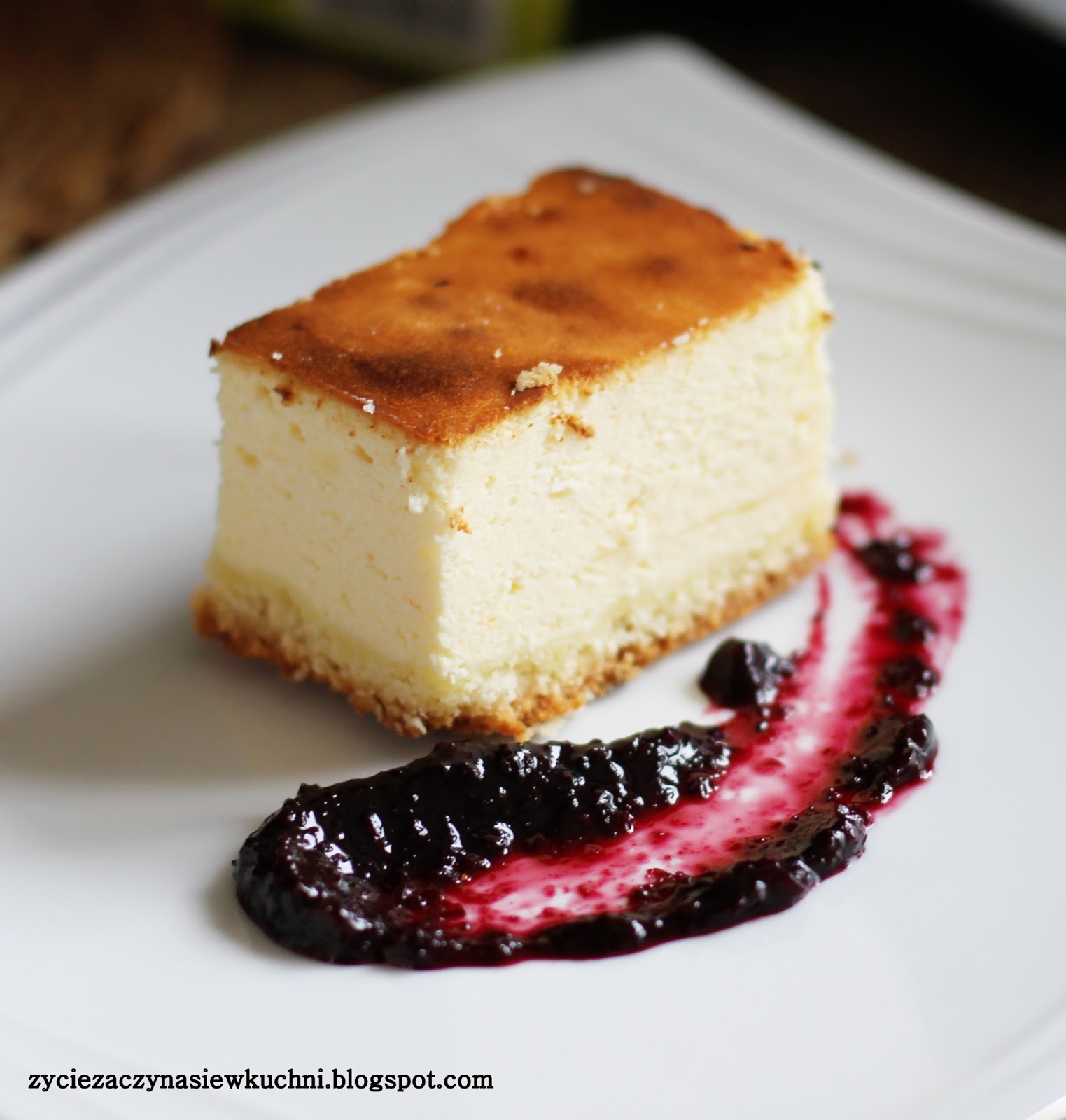Sernik tradycyjny | Życie zaczyna się w kuchni