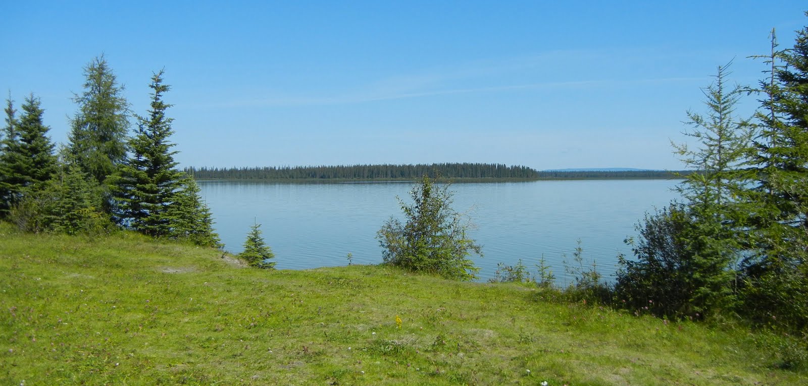 Canoeing Around Edmonton, Alberta, Canada: Obed Lake