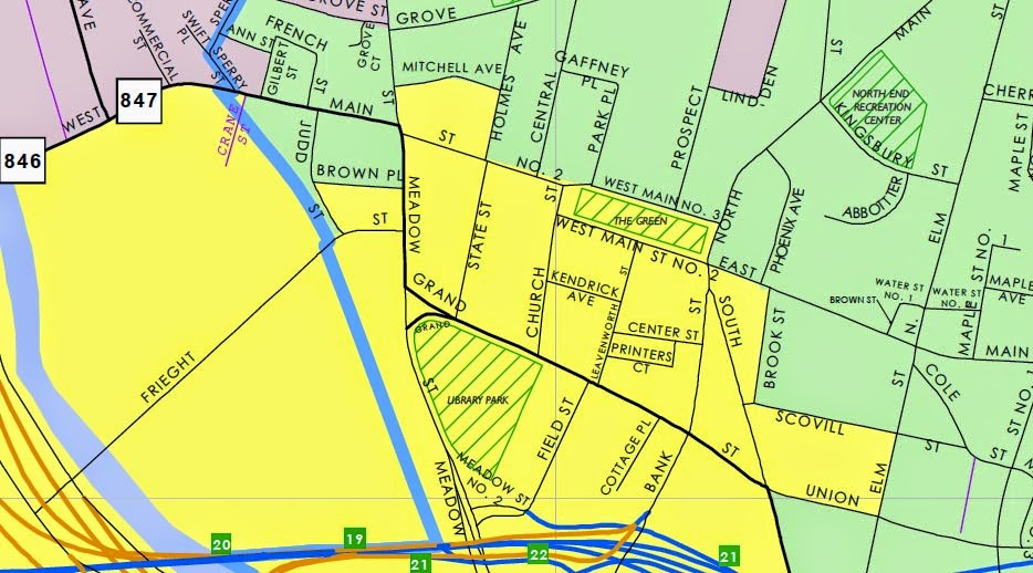 Waterbury Thoughts: The First Map