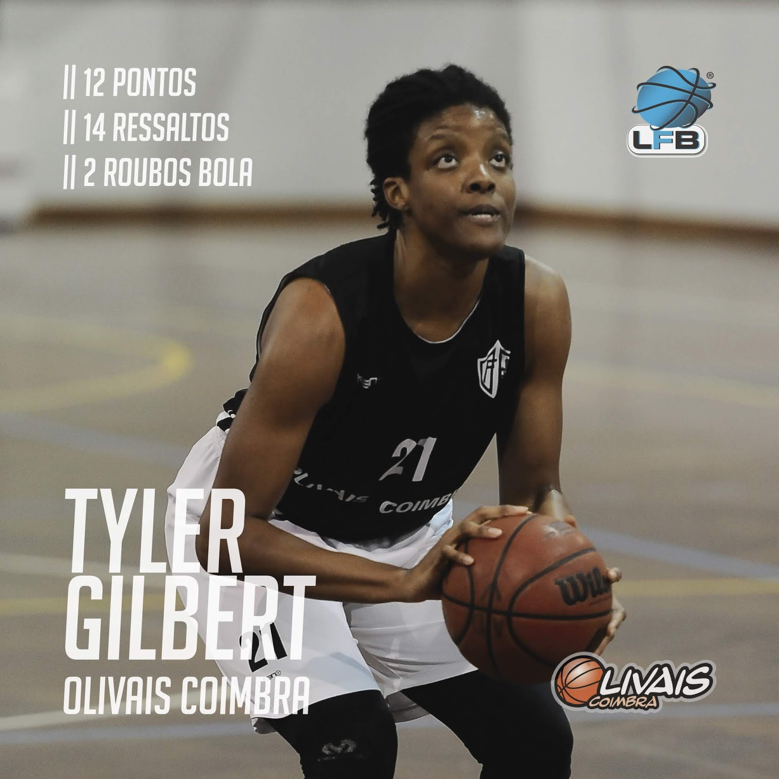Olivais Coimbra: Eurobasket.com escolhe Tyler Gilbert como "player of ...