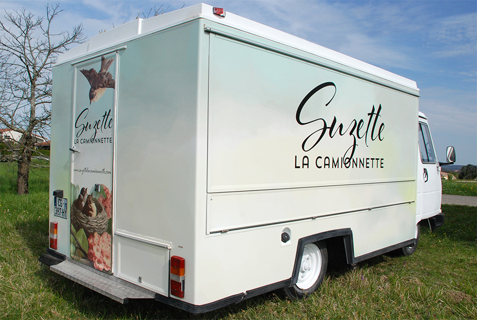 flo et mimolette: SUZETTE la CAMIONNETTE