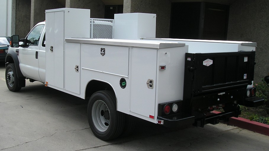 Raised Front Service Body Compartments Can Be Great Advantage | Harbor ...