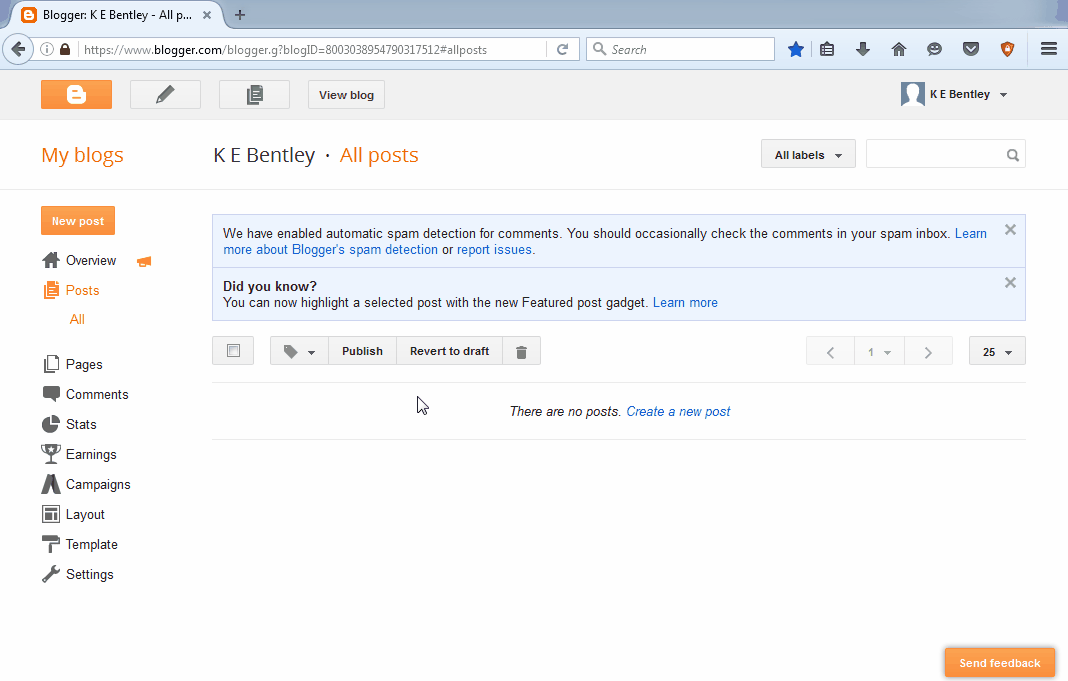 K E Bentley's Author Blog