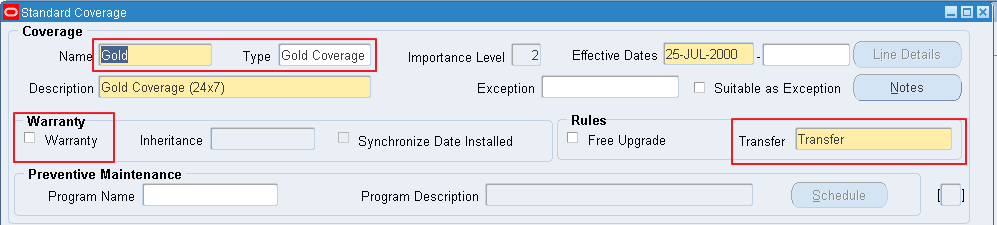 OracleAppsnFusion: Service Contracts Setups - Part : 4