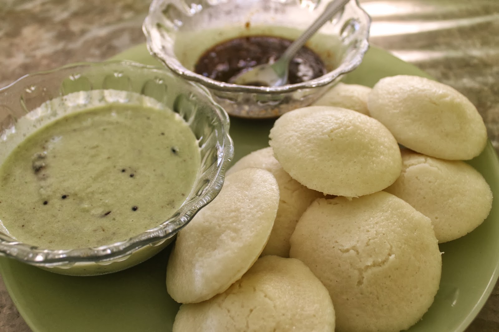 My Kitchen Treasure: Idli - Sambar - Chutney & Chutney powder... a sure ...