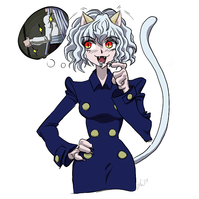 Lizzicus Art Blog: Illustration: Pitou from HxH