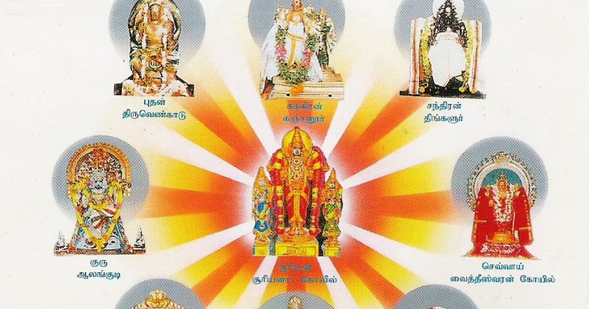 SEEDEVIMANGALAM: 9 Navagraha temples in Tamil Nadu