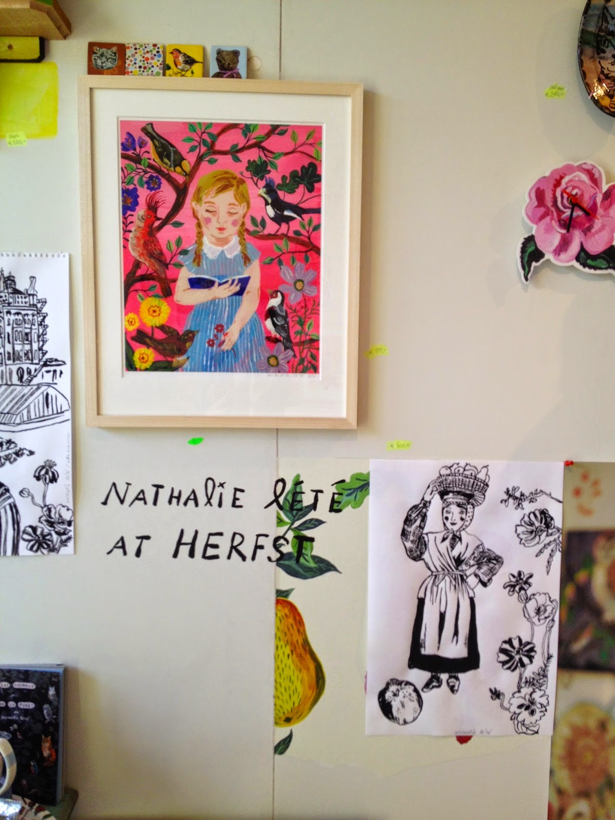 One Bunting Away: Meeting Nathalie Lété at Villa Augustus