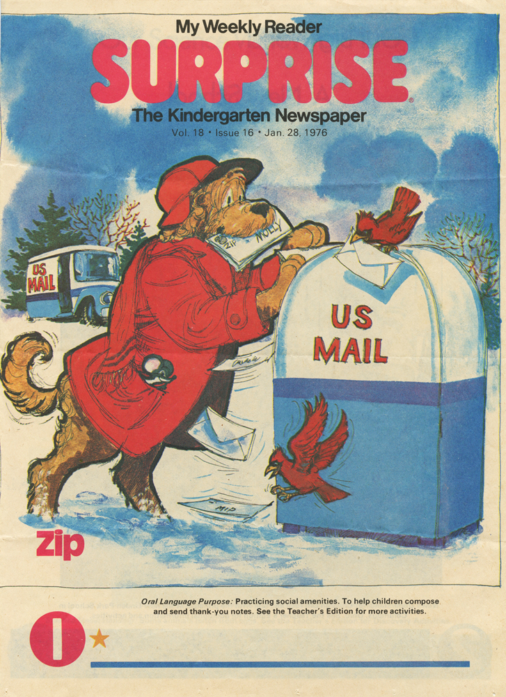 Neato Coolville: ZIP THE DOG FROM MY WEEKLY READER SURPRISE