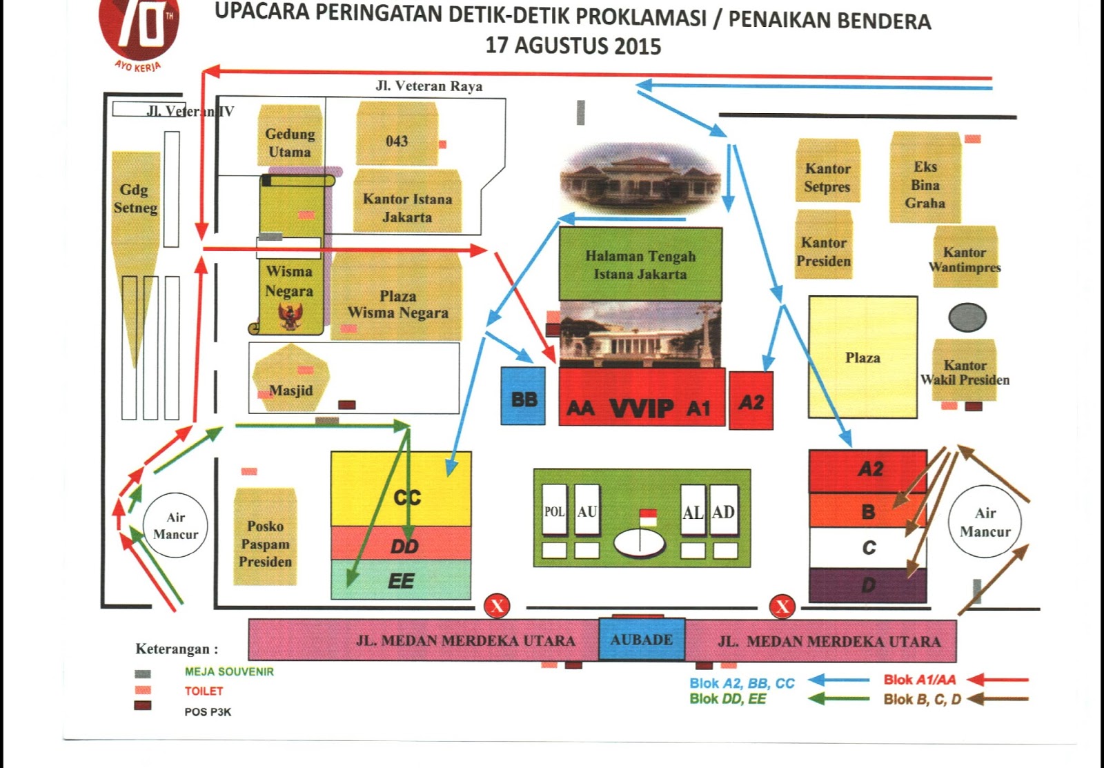 Nawanawa: Detik Detik Proklamasi Kemerdekaan Agustus 2015 di Istana Negara