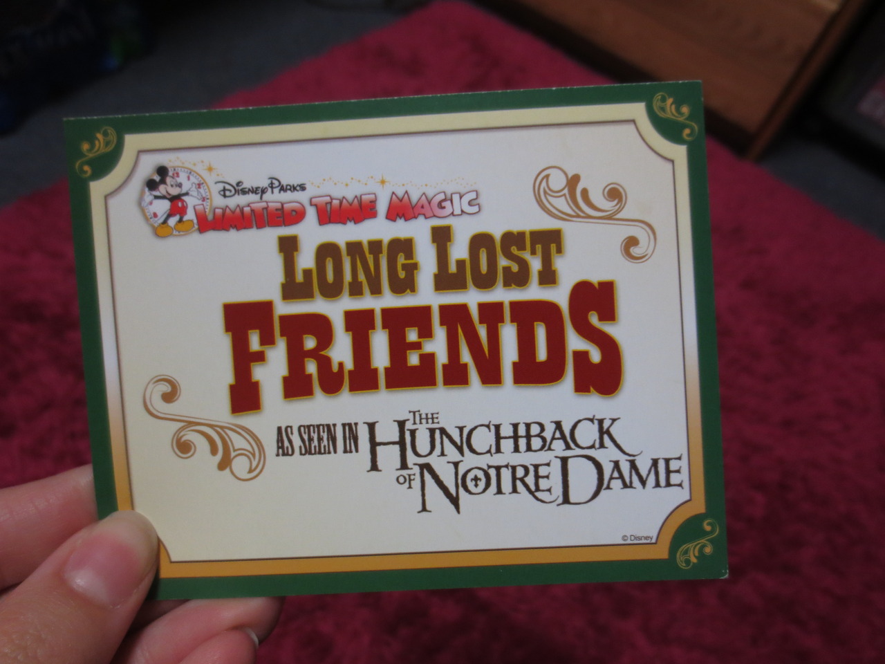 El Jorobado de Notre Dame de Disney †: Imágenes de Long Lost Friend