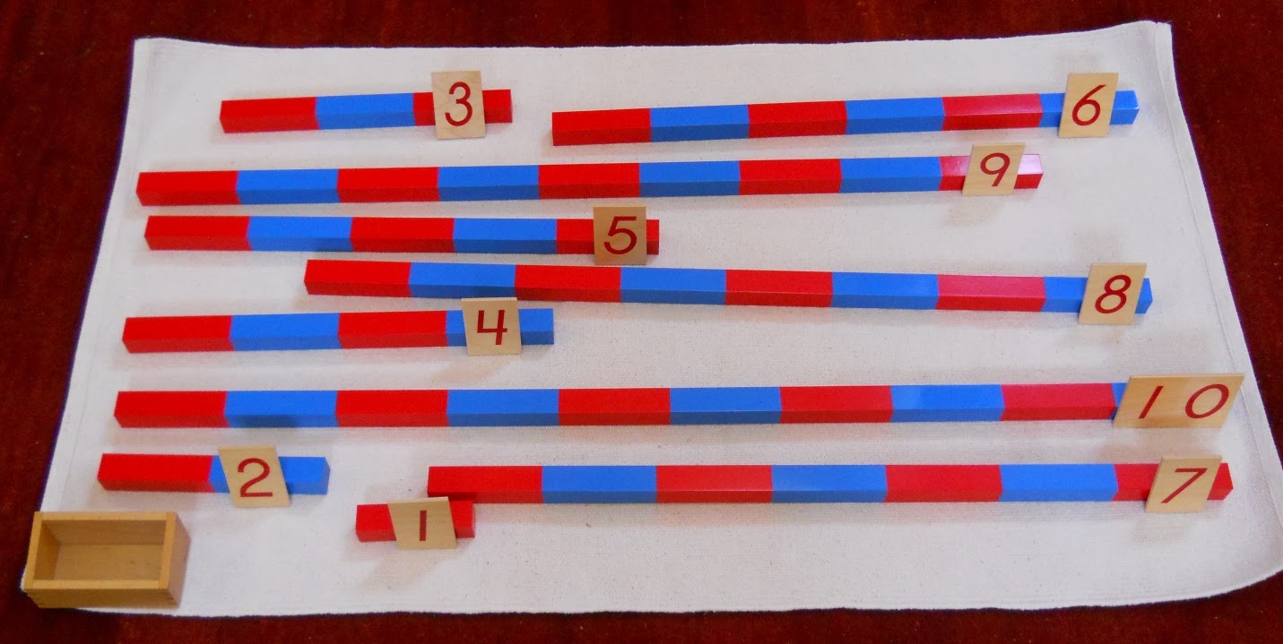 Make it Montessori: Montessori Sunday: Number Rods
