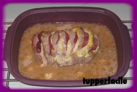 Tupperfacile: RÔTI DE PORC BACON-RACLETTE (ULTRA PRO)