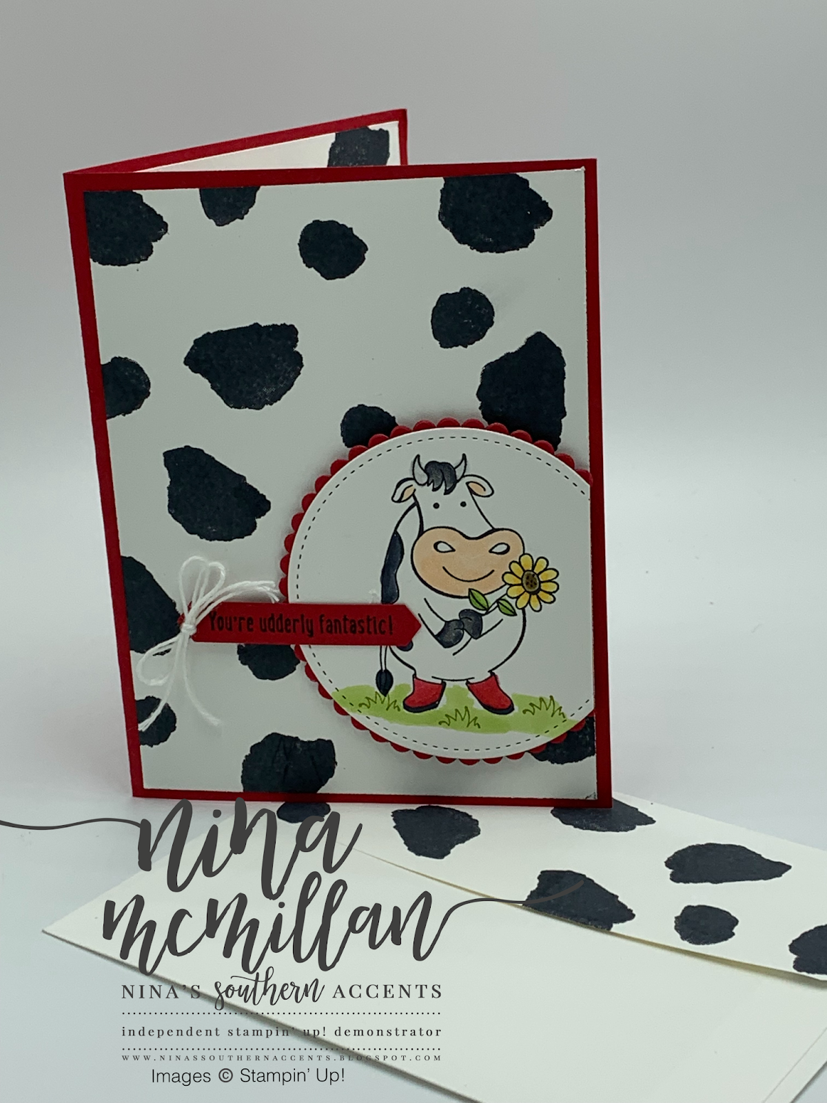 Nina's Southern Accents: Over The Moon for DIY Cow Hide Paper