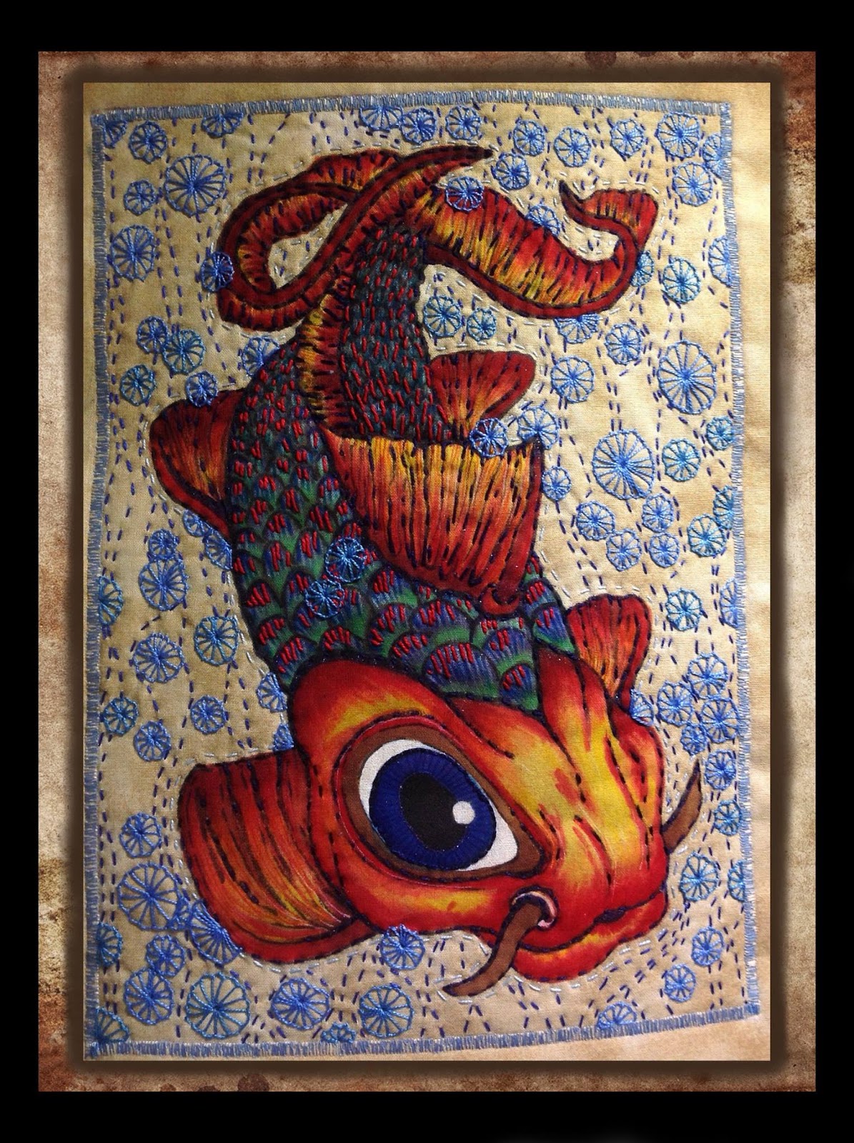 Textile 1 - Fish