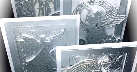 Dies R Us: Christmas Angels Card Set