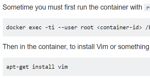 Mémoire: Basics in Docker