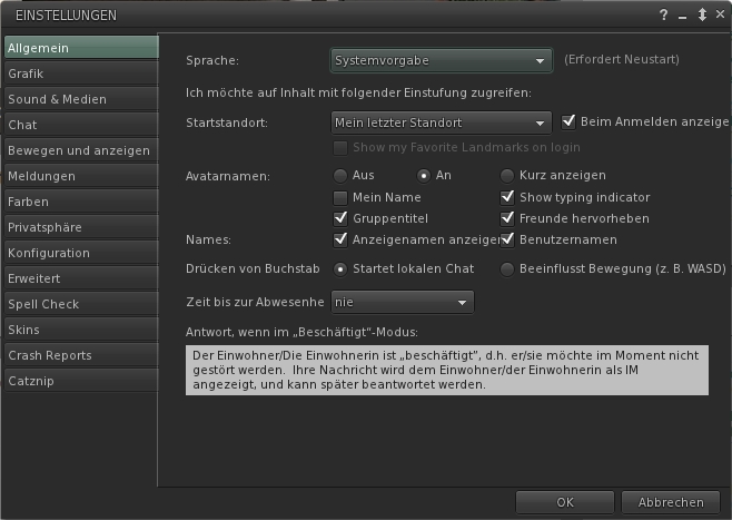 Echt Virtuell: Catznip Viewer jetzt auch in TPV-Liste