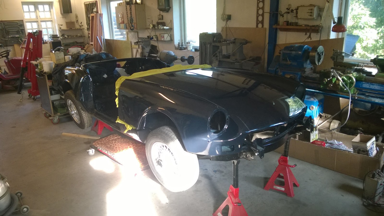 Triumph Spitfire MK III restauration: 2015