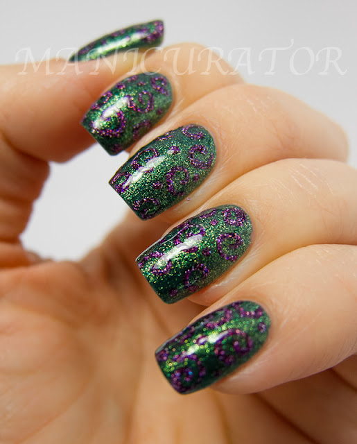 Ornament Nail Art with Zoya Logan and Aurora (Swatch and Review)
