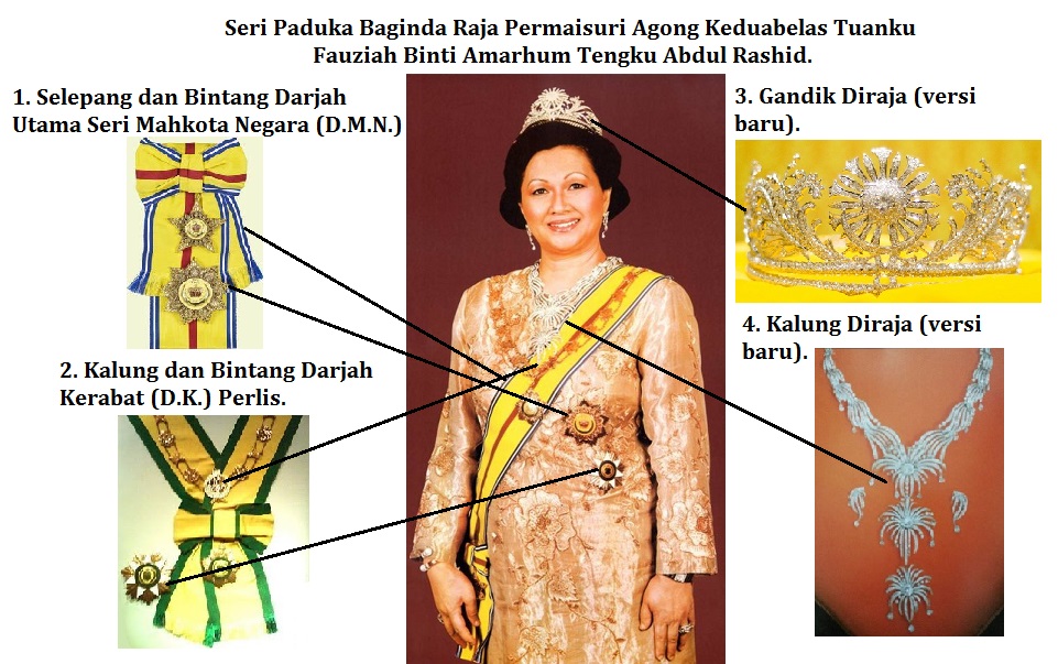 WARISAN RAJA & PERMAISURI MELAYU: Darjah Kebesaran dan Perhiasan ...