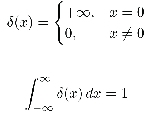Natalino Busa: Dirac delta function