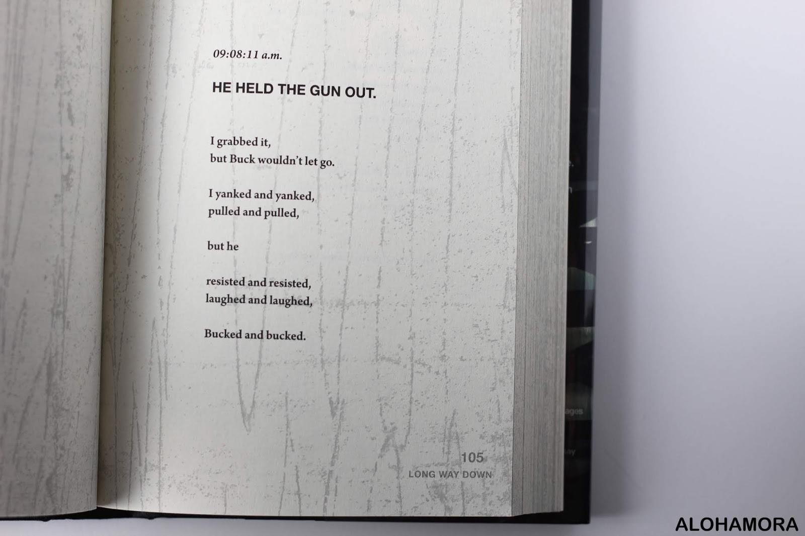 Alohamora: Open a Book: Long Way Down gets 5 Stars {poetry, newbery ...