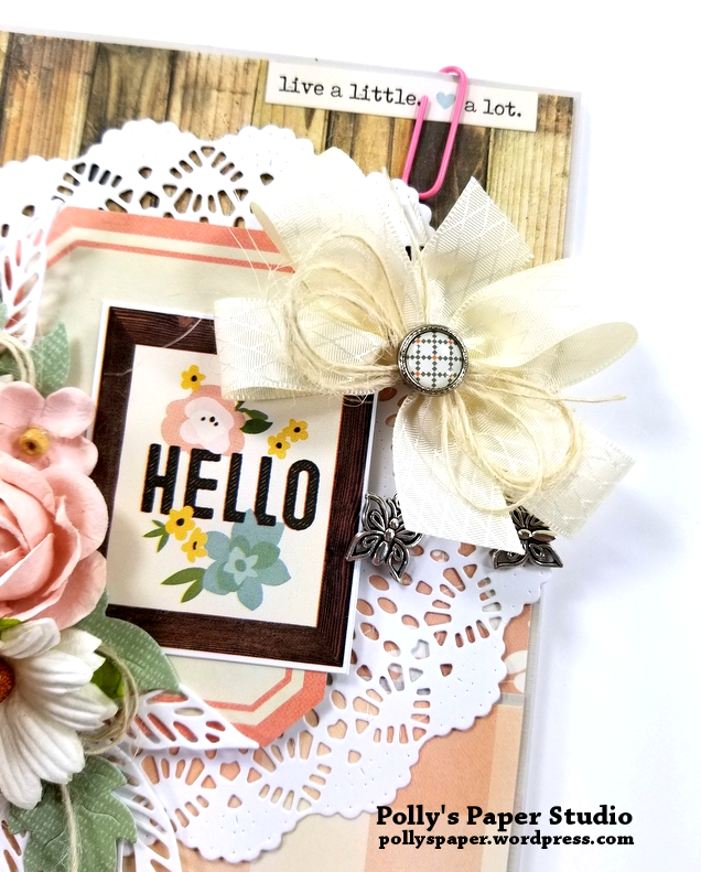 Really Reasonable Ribbon Blog: Hello Greeting Card