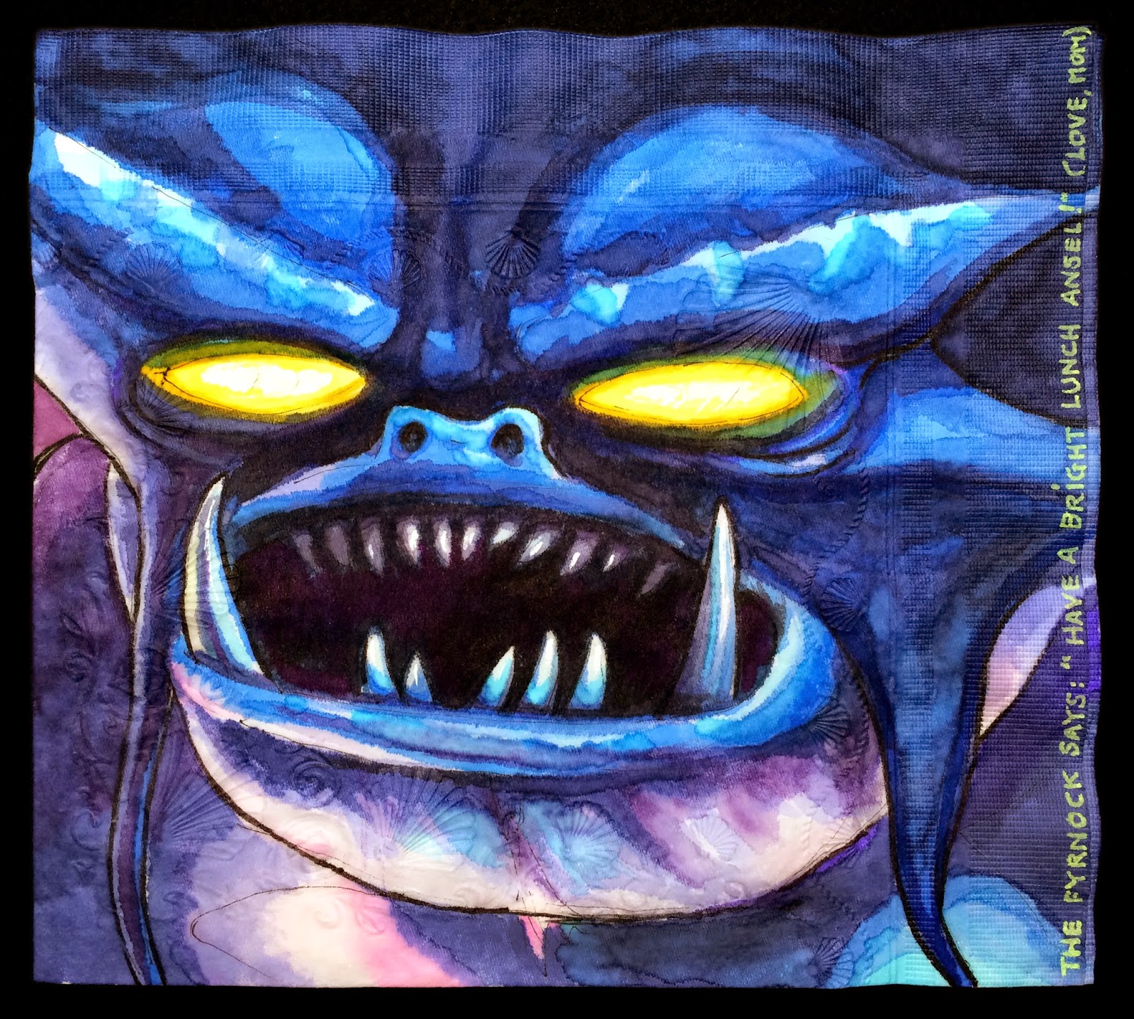 Daily Napkins: Fyrnock from Star Wars Rebels