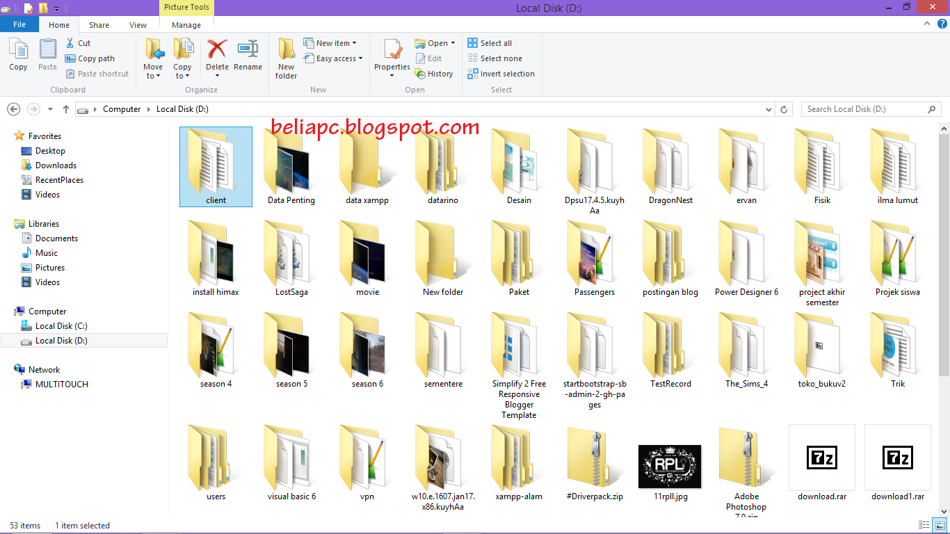 Cara Hidden Folder Atau File - Komputer Itu Mudah