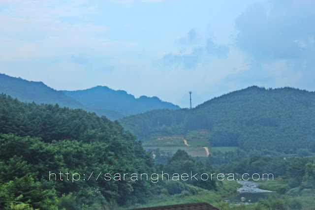 At the Riverbed of Hongcheon County of Gangwondo Province - Saranghae Korea