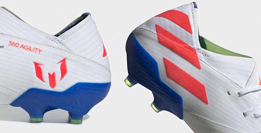 White / Multicolor Next-Gen Adidas Nemeziz Messi 19 Debut Boots ...