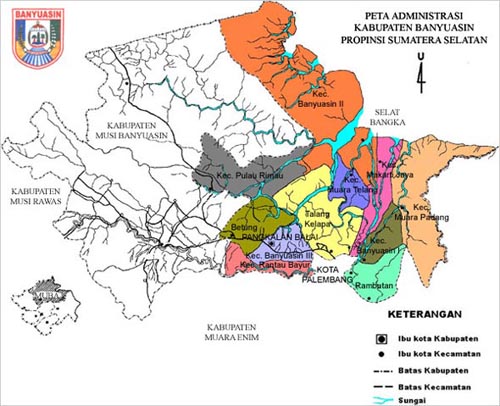 Kabupaten Banyuasin di Provinsi Sumatera Selatan | SDN 22 TALANG KELAPA