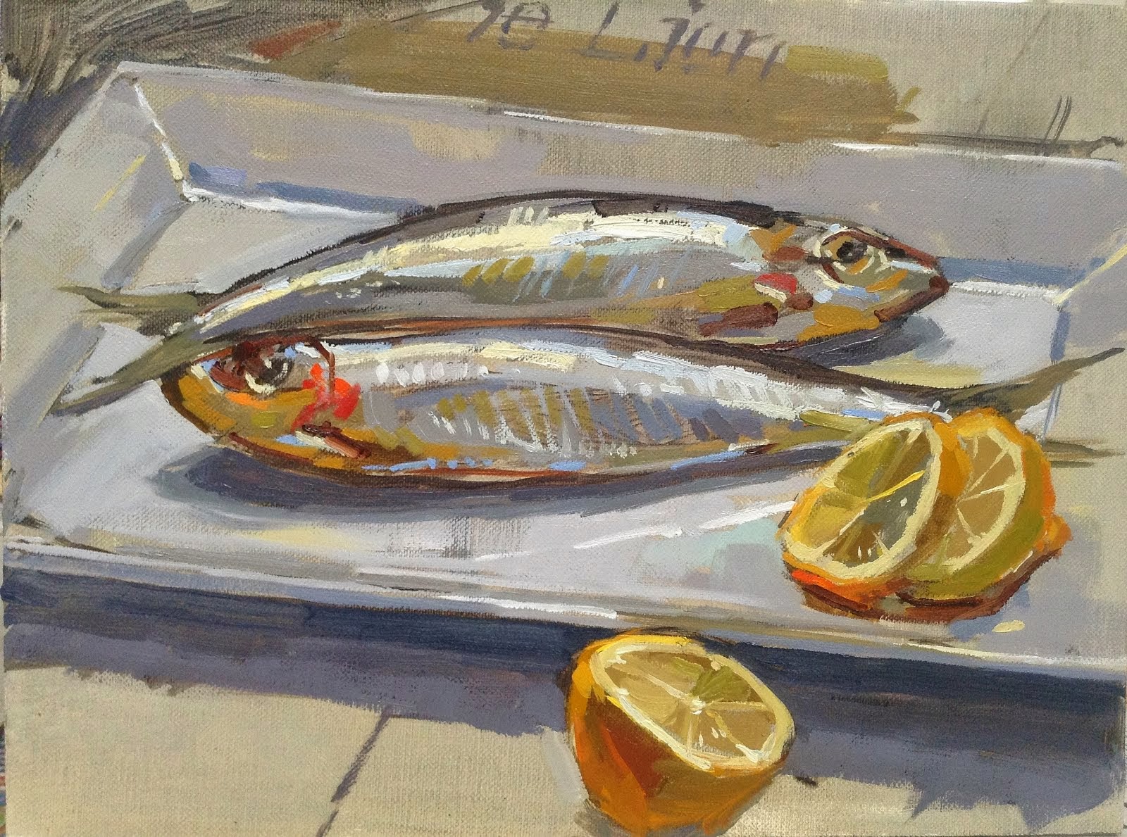 Haidee-Jo | Still life art, Fish painting, Art