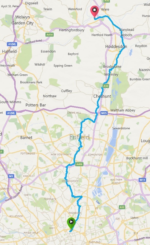 New River Path: History and path