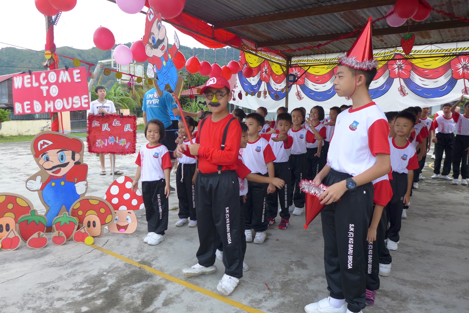 SJK(C) KG BARU BROGA 专页: 武来岸新村华小第二十八届运动会