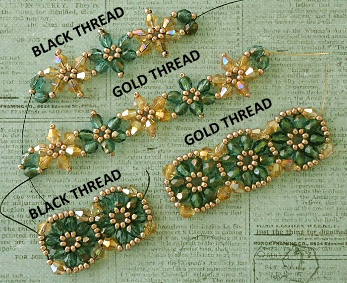 Linda's Crafty Inspirations: Playing with my beads...