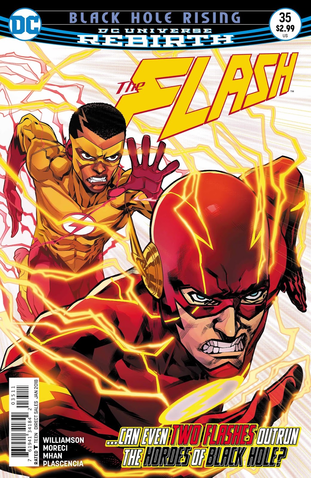 Weird Science DC Comics: PREVIEW: The Flash #35