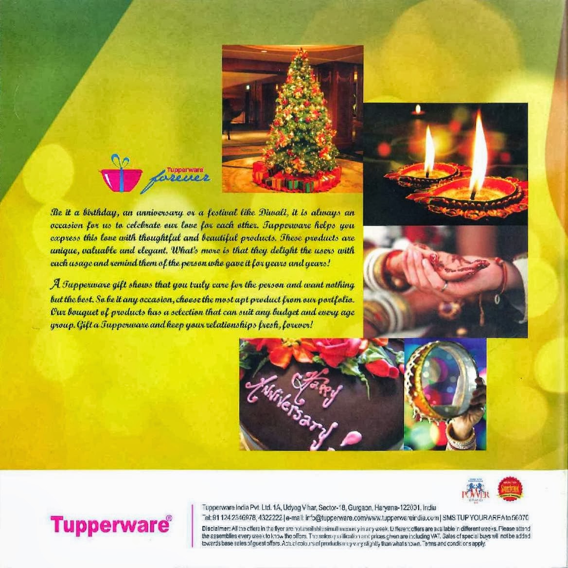 I Can You Can - Tupperware Bangalore: Tupperware October 2013 Flyer