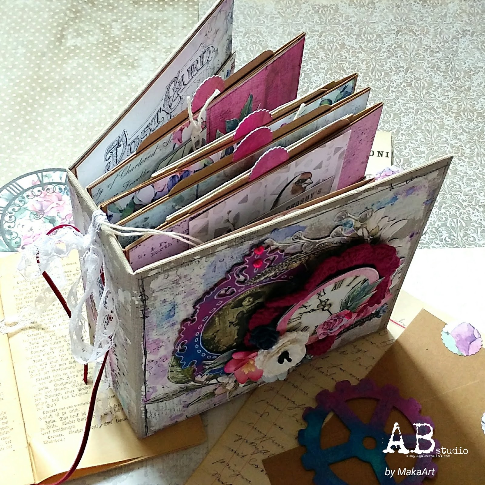 My journey through the mixed media world...: Mini album "There is ...