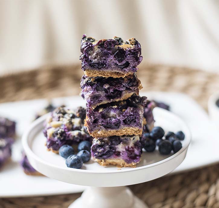 Protein Treats By Nicolette : Blueberry Pie Protein Bars