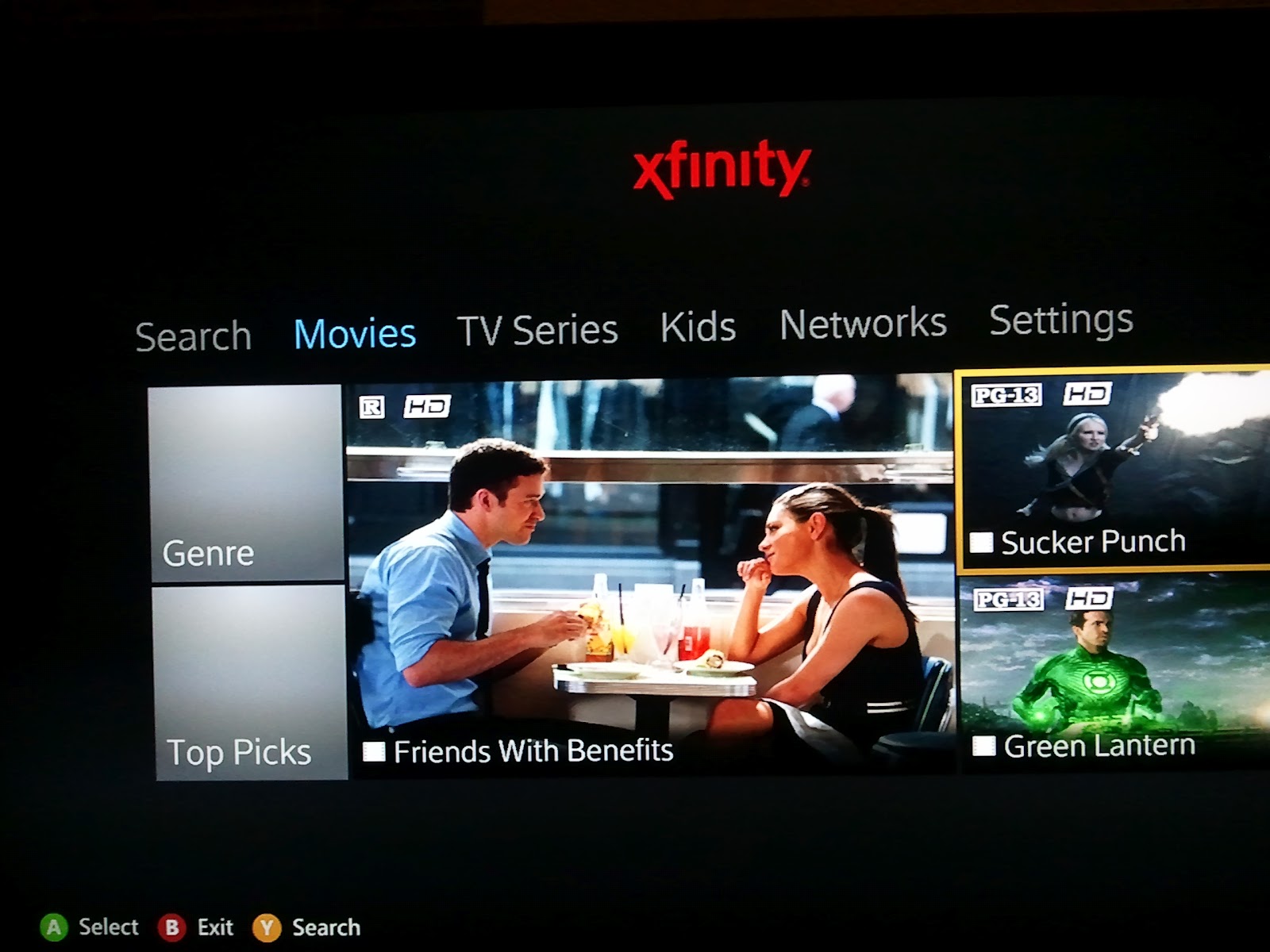 Null 'n Void blog: Comcast xfinity TV finally arrives for xbox live