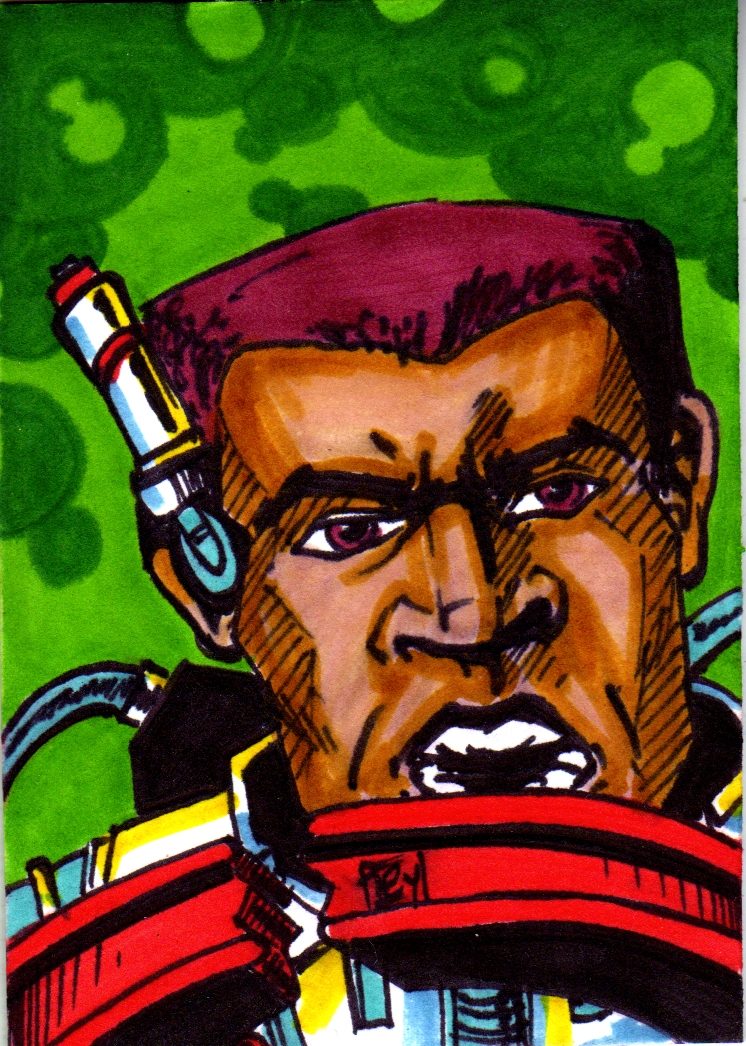 Taylor's Sweet Little Art and Nerd Site: Sketch Card of the Day- Clamp ...