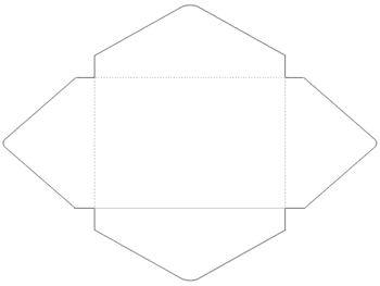 AQUARELINHA: Moldes Envelopes